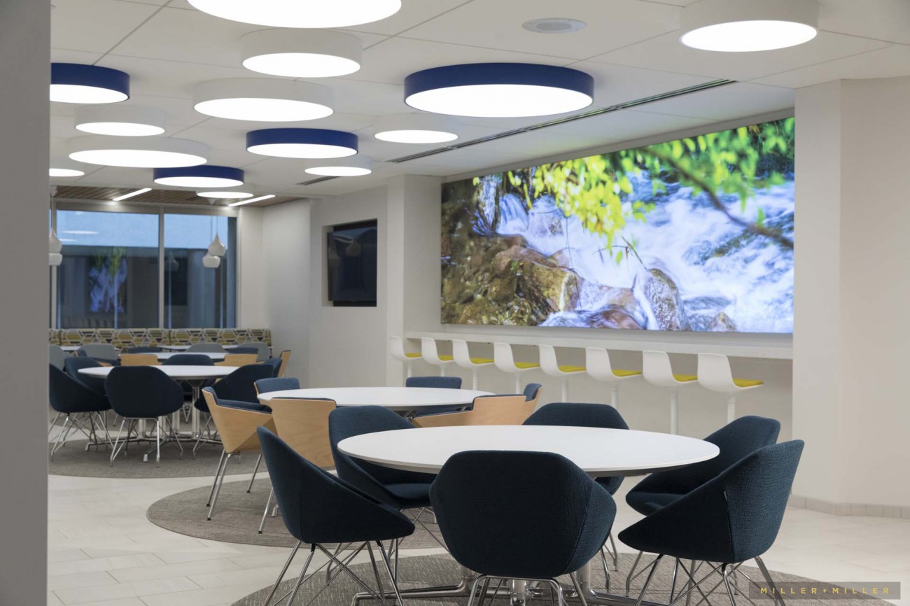 Commercial Construction Corporate Lunchroom Cafeteria Photography ...