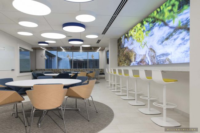 corporate headquarters cafe design Archives - Chicago Architectural ...