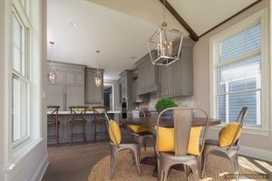 Inspiring Room: Modern Nantucket-Style Farmhouse Kitchen with Gray ...