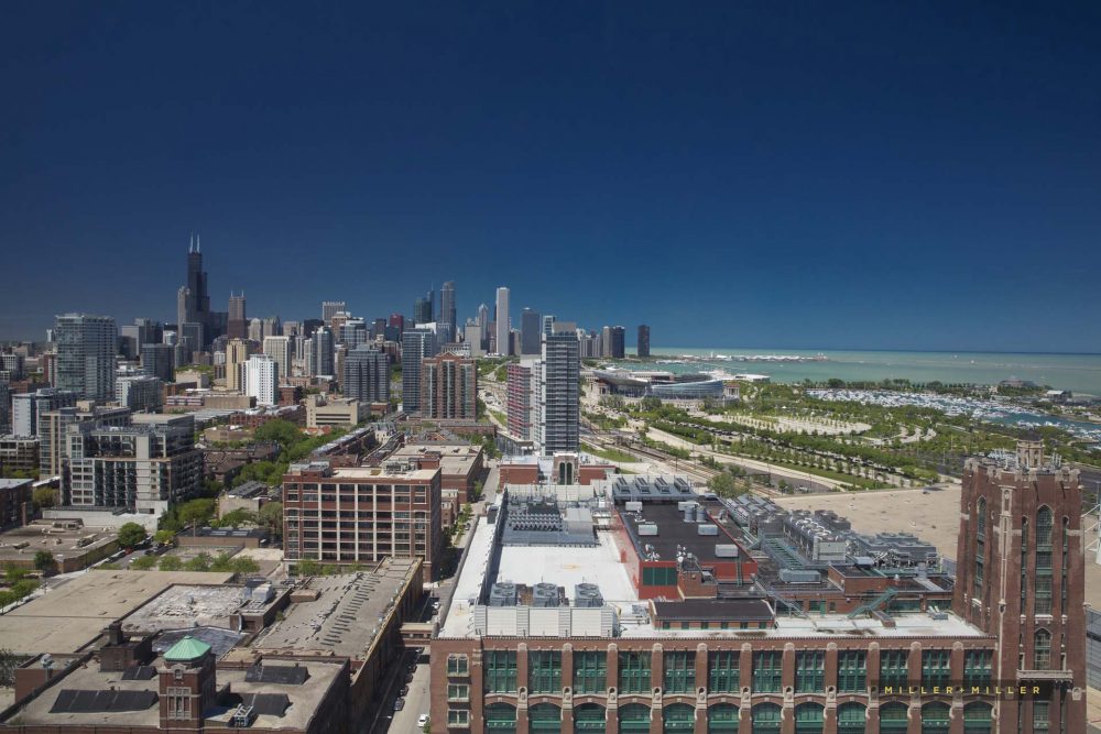 South Loop Chicago Skyline - Chicago Architectural Photographer