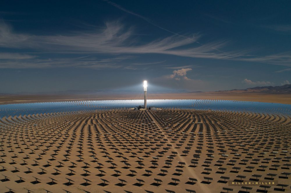 Crescent Dunes Solar Energy Project - Chicago Architectural Photographer