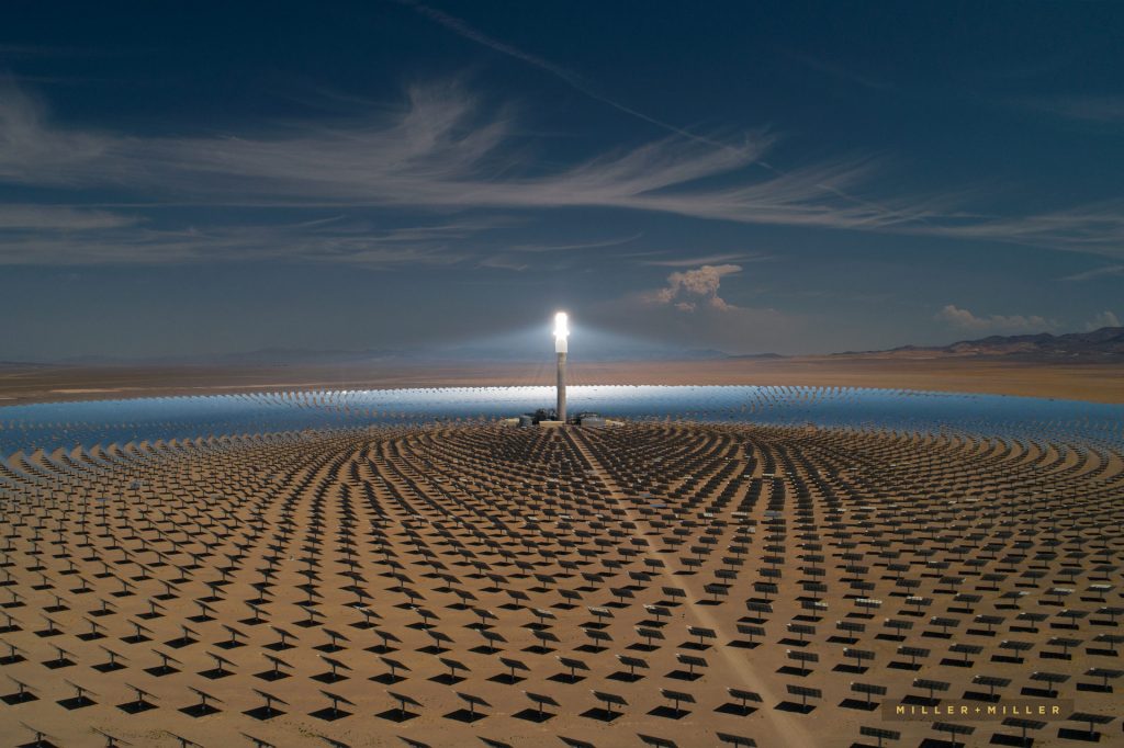 Crescent Dunes Solar Energy Project - Chicago Architectural Photographer