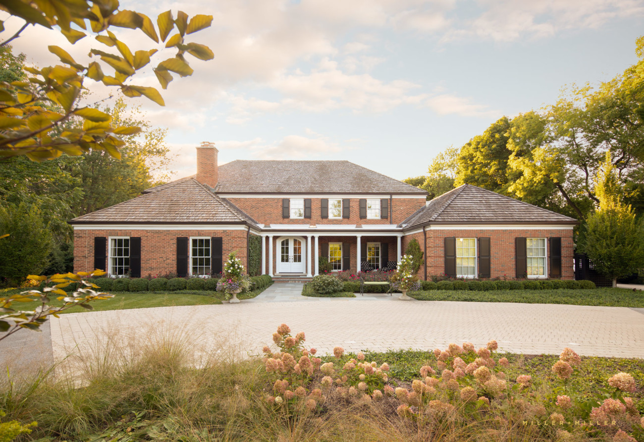 Chicago Illinois Exterior Architectural Photography luxury custom home ...