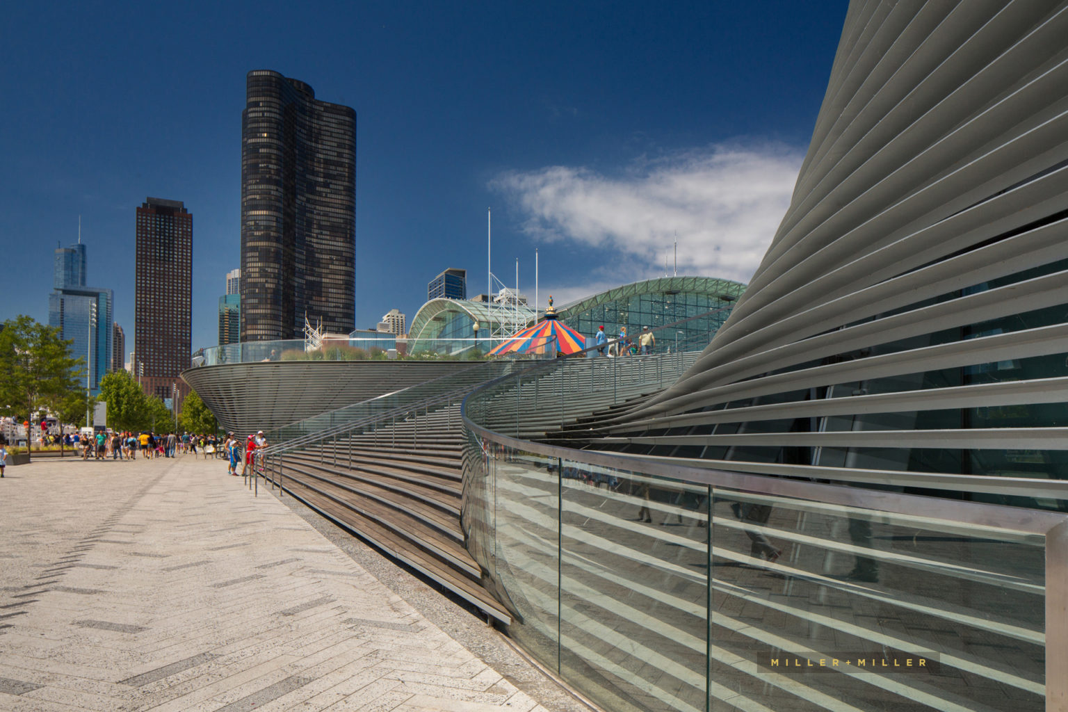 Navy Pier Wave Wall’s Urban Design & Structures Photography - Chicago ...