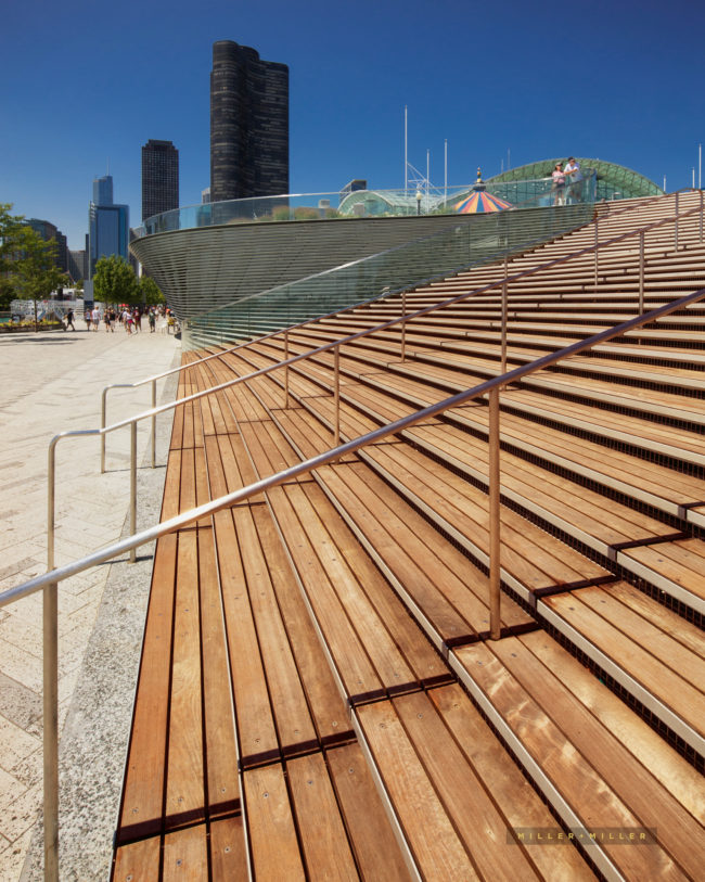 Navy Pier Wave Wall’s Urban Design & Structures Photography - Chicago ...