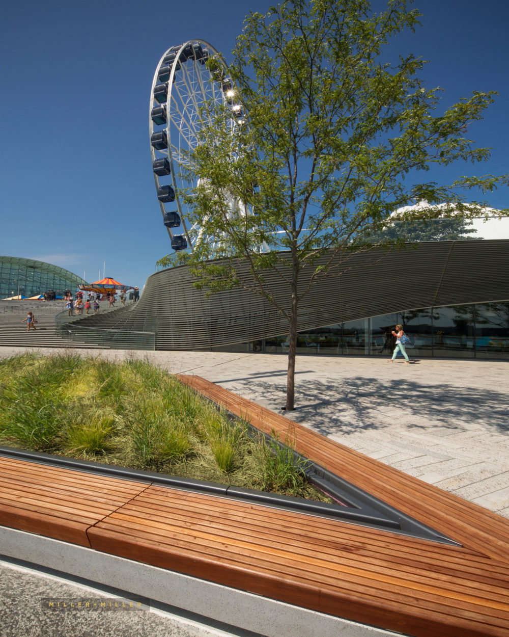 Navy Pier Wave Wall’s Urban Design & Structures Photography - Chicago ...